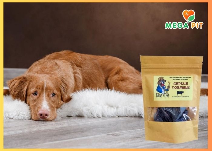 Лакомство для животных, Сердце говяжье 100 гр → King's Dog ᐈ Купить в ...