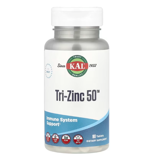 Tri-Zinc, Цинк (Цитрат, Хелат, Пиколинат цинка) →KAL ᐈ Купить в ...